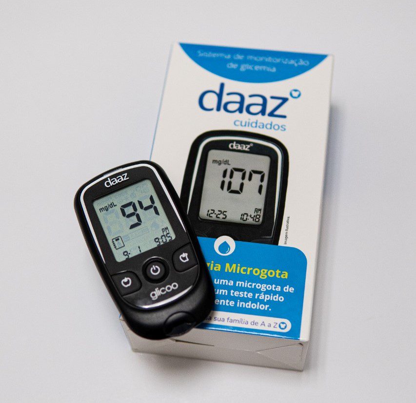 Kit Monitor de Glicemia da DAAZ por R$ 79,00 é novidade exclusiva da ...