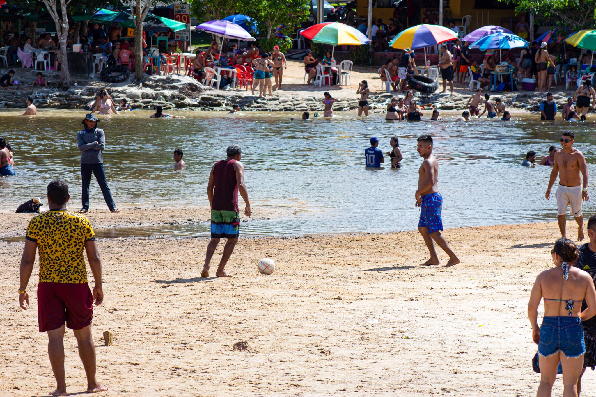 Conheça o Balneário Municipal Recanto do Buriti, localizado em Rio ...